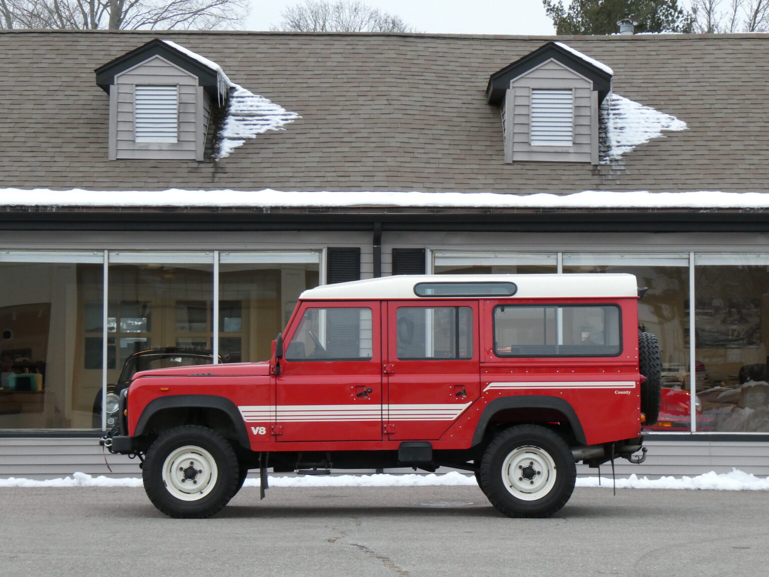 1987 Land Rover Defender 110 fire tender | Copley Motorcars